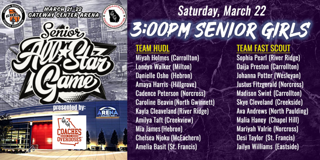 GBCA/GACA All Star Game 2025 - Georgia Coaches Association